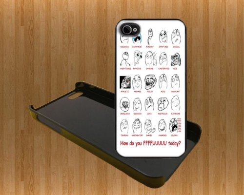 Troll Ffffuuuuu Custom Case/cover For Apple Iphone 4 5 Samsung S3 /s4 ...